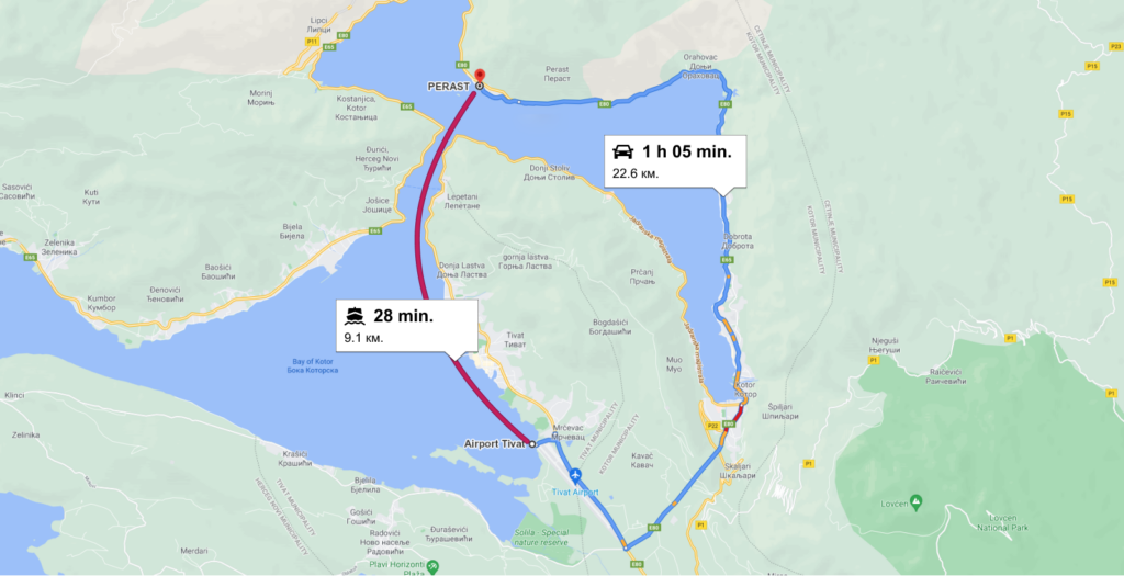 Water taxi in Montenegro, transfer from Tivat airport - TunaTaxi